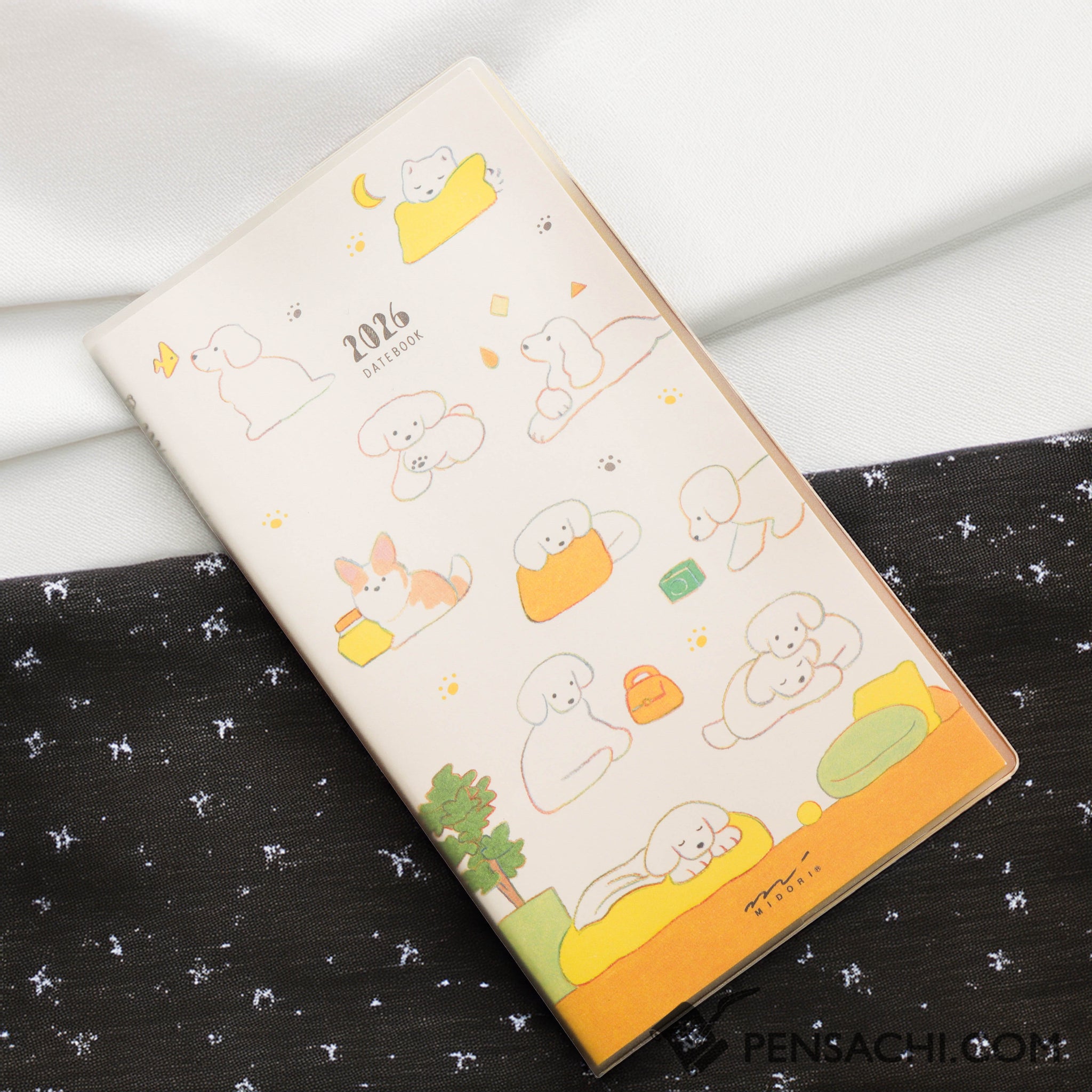 Midori Pocket Diary 2026 Notebook - Dog– PenSachi