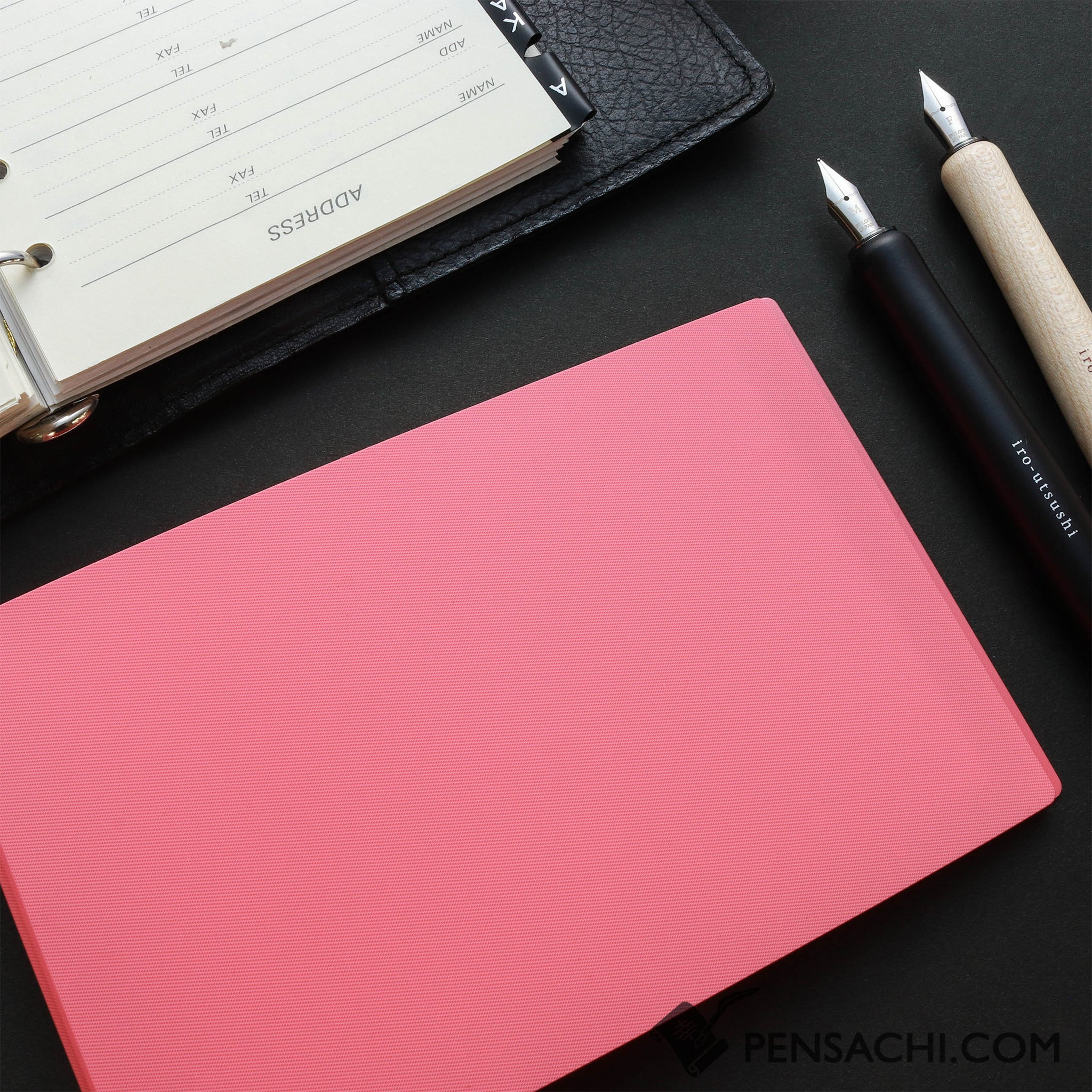 Maruman Mini Binder Into-One - Pink | PenSachi - Japan Limited Fountain Pen