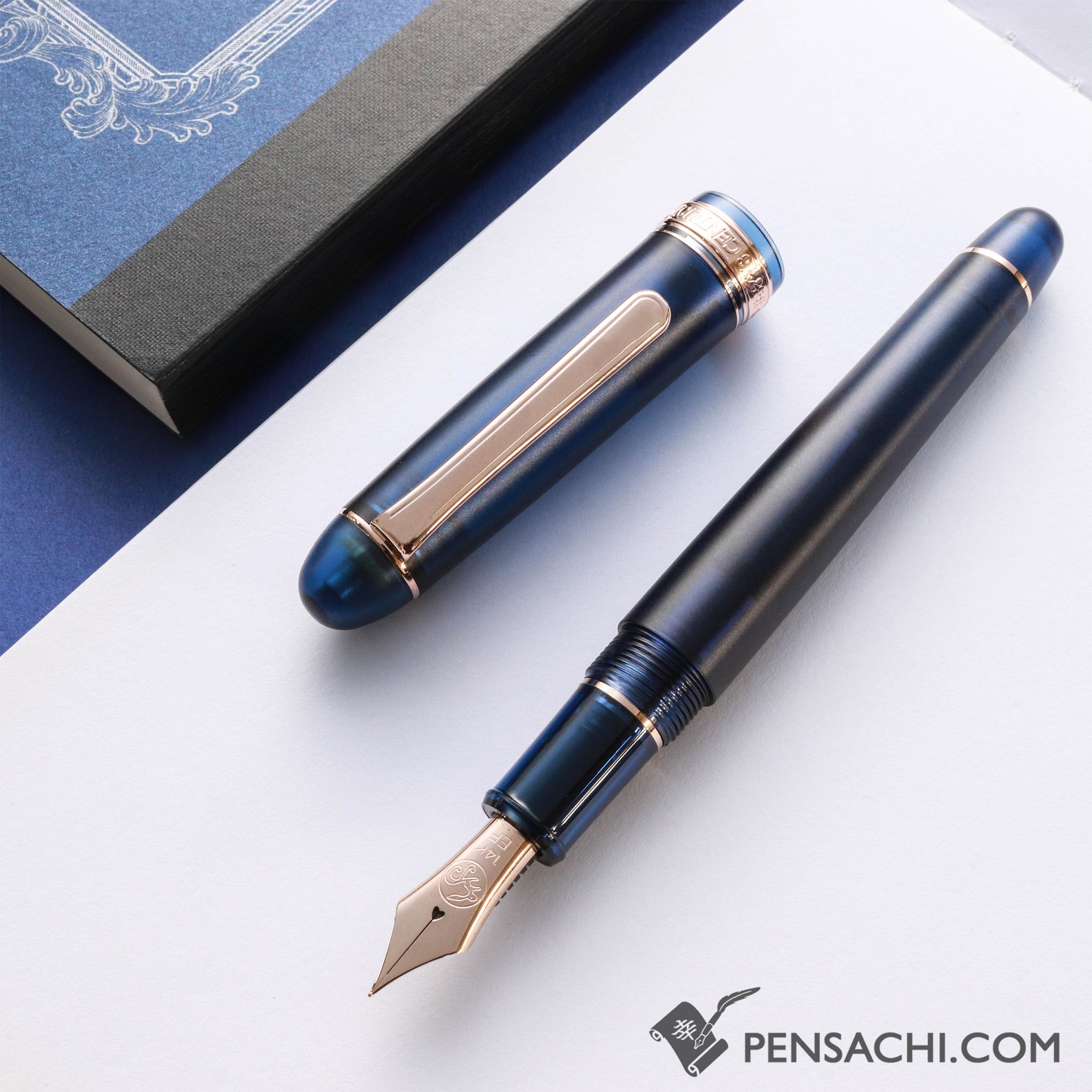 PLATINUM #3776 Limited Edition Fountain Pen - Indigo Jeans | PenSachi ...